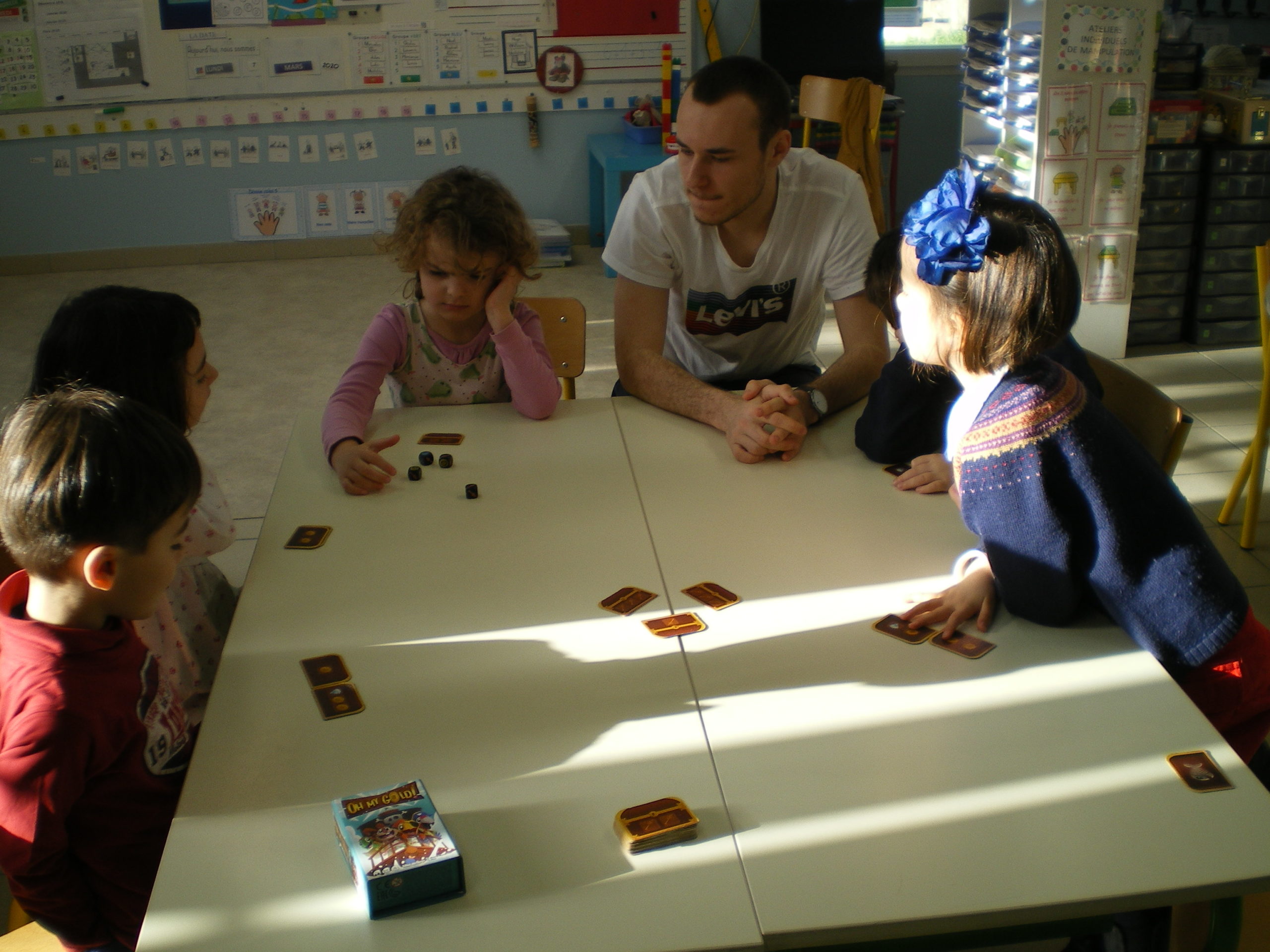Atelier jeu de société en GS – St Colomban – Saint Louis