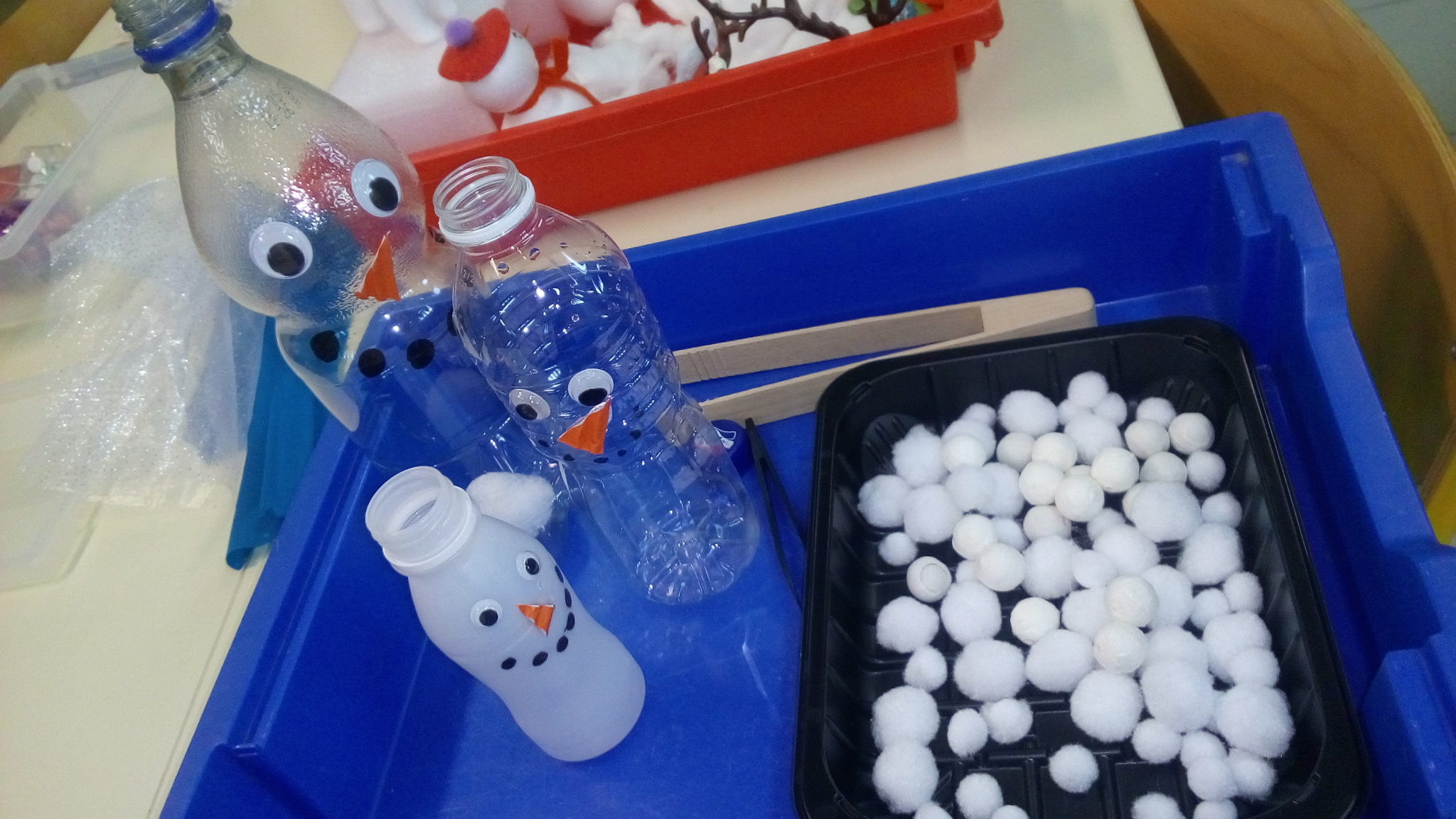 Bacs sensoriels d’hiver – St Colomban – Saint Louis