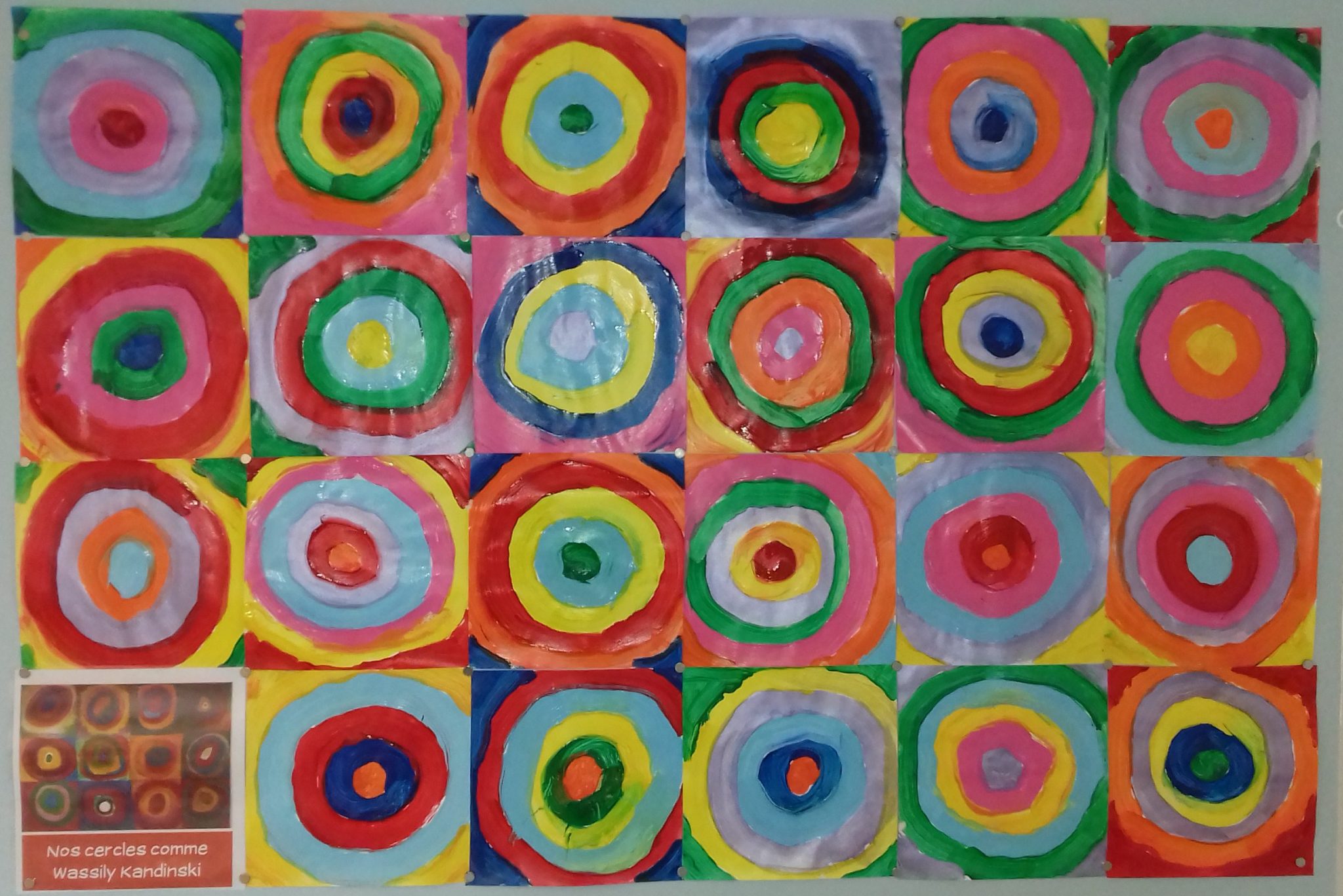 A la manière de Kandinsky, peintre russe … – St Colomban – Saint Louis